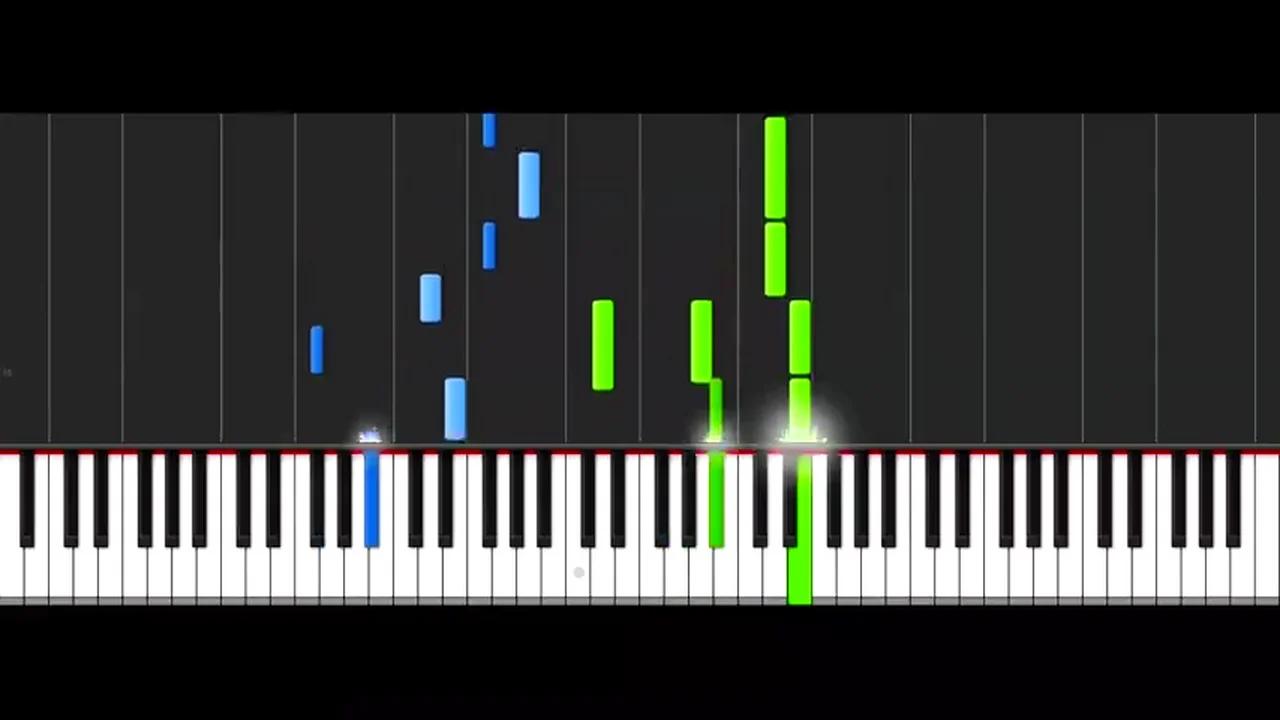 Broken Blade - Affections Piano Tutorial Synthesia