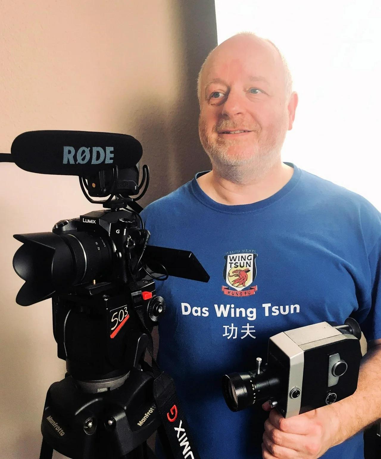 Ralph Hänel, kung fu coach, author, actor