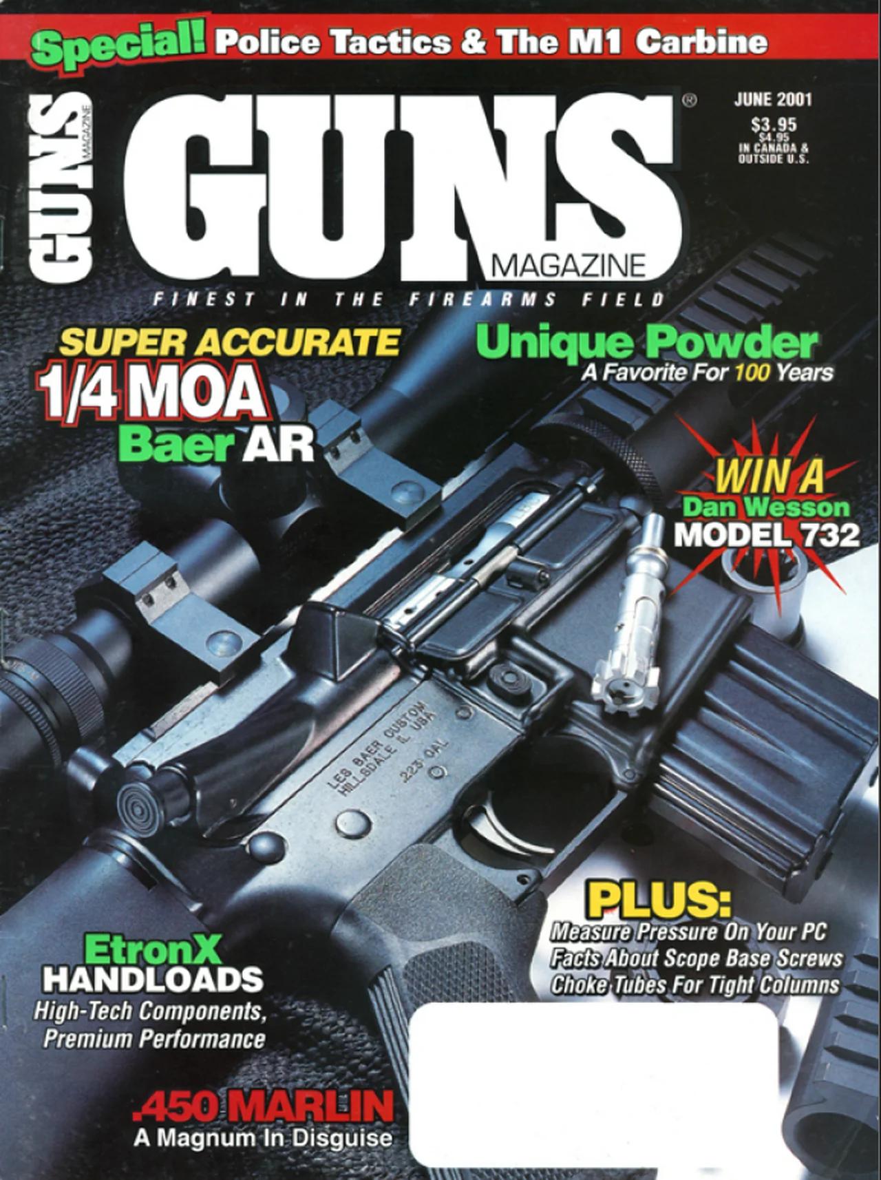 GUNS Magazine June 2001