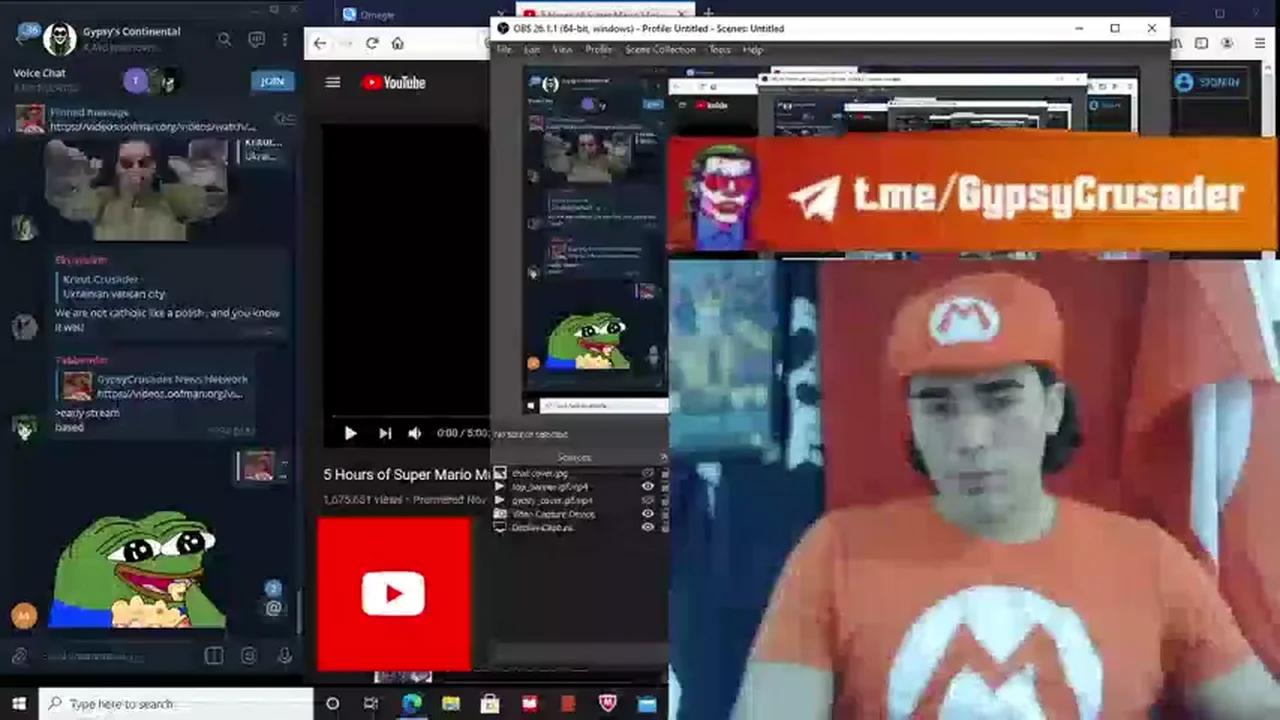 Gypsy Crusuader mario stream