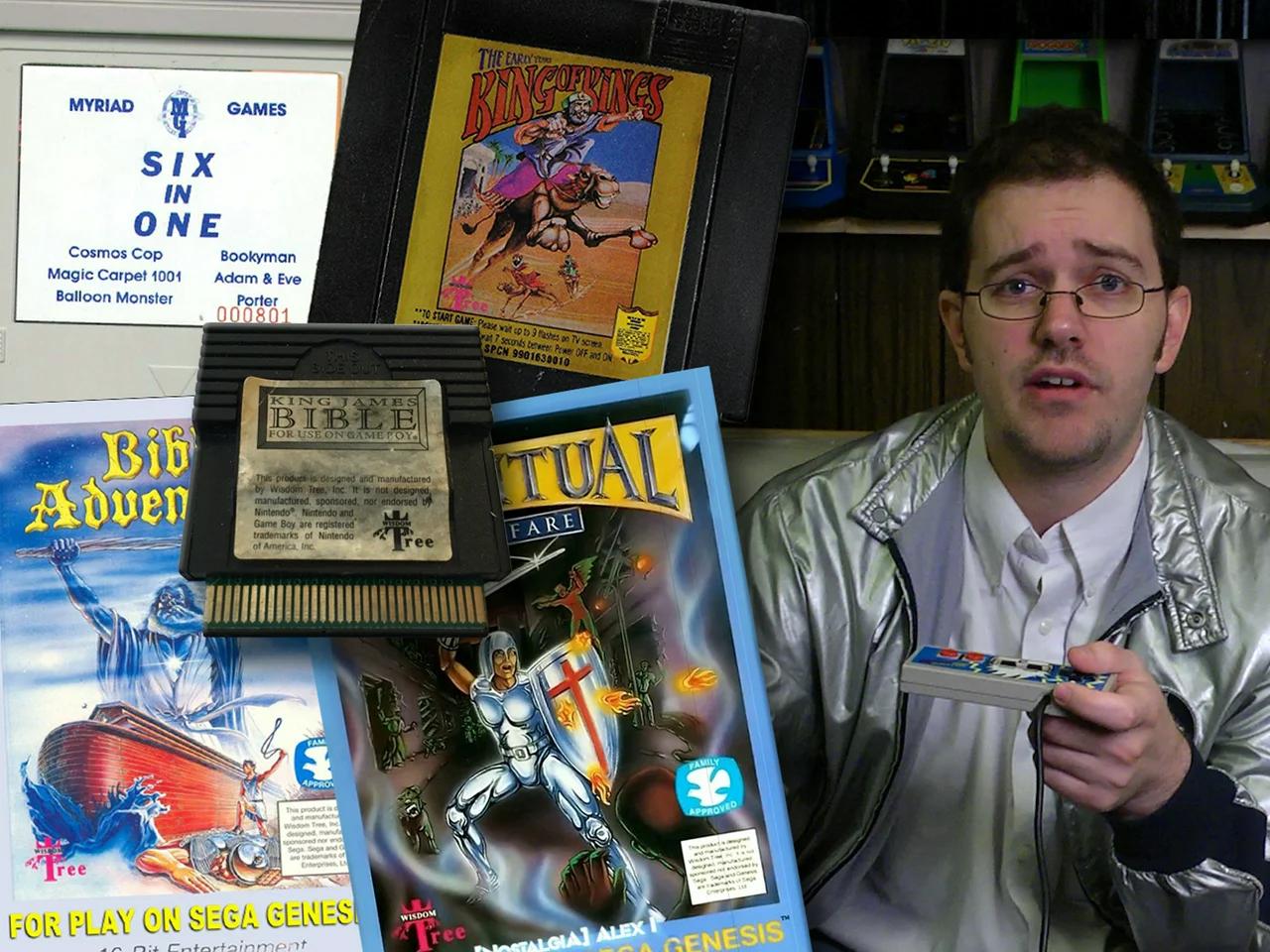 Bible Games 3 (NES, Sega Genesis) Angry Video Game Nerd (AVGN) Episode 106