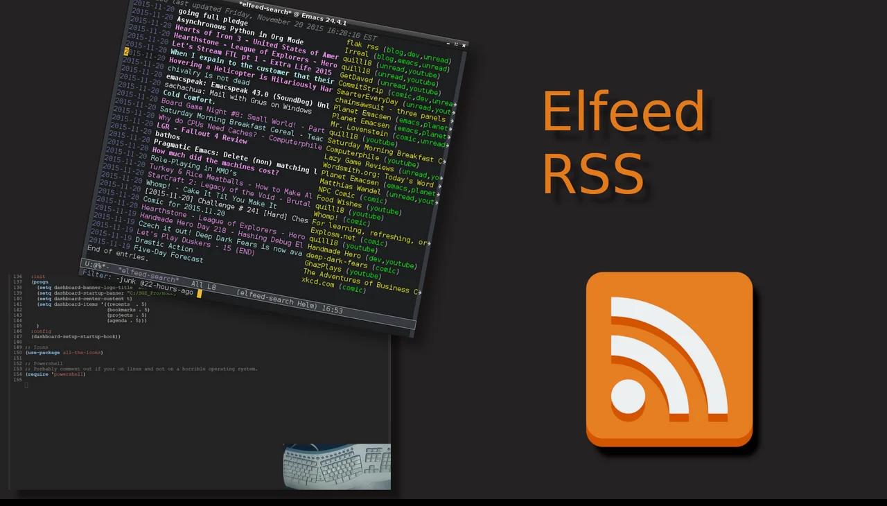 Emacs Elfeed Tutorial