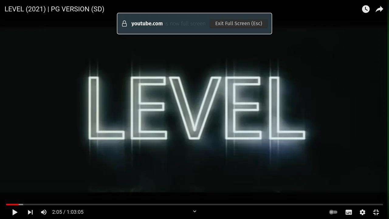 LEVEL (2021) | PG VERSION (SD)