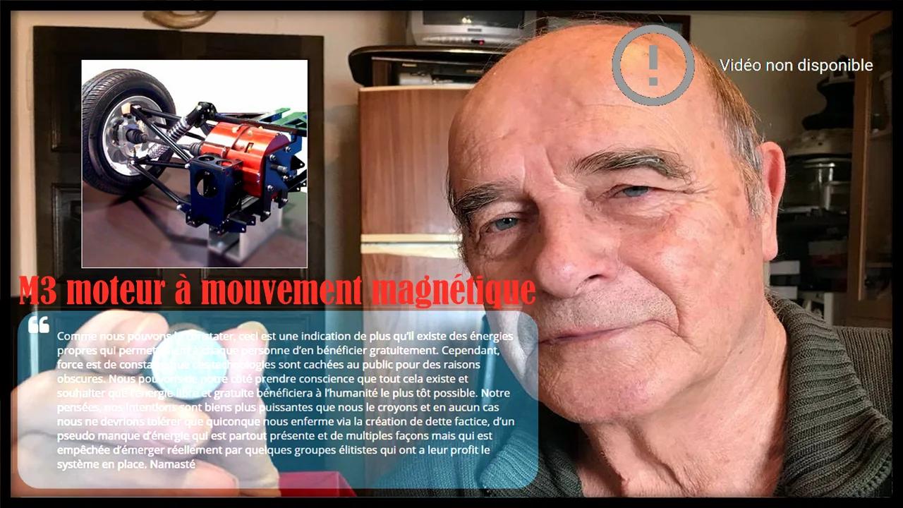🛑/💡 MOTEUR M3 ENERGIE LIBRE - Un moteur magnétique à mouvement ...