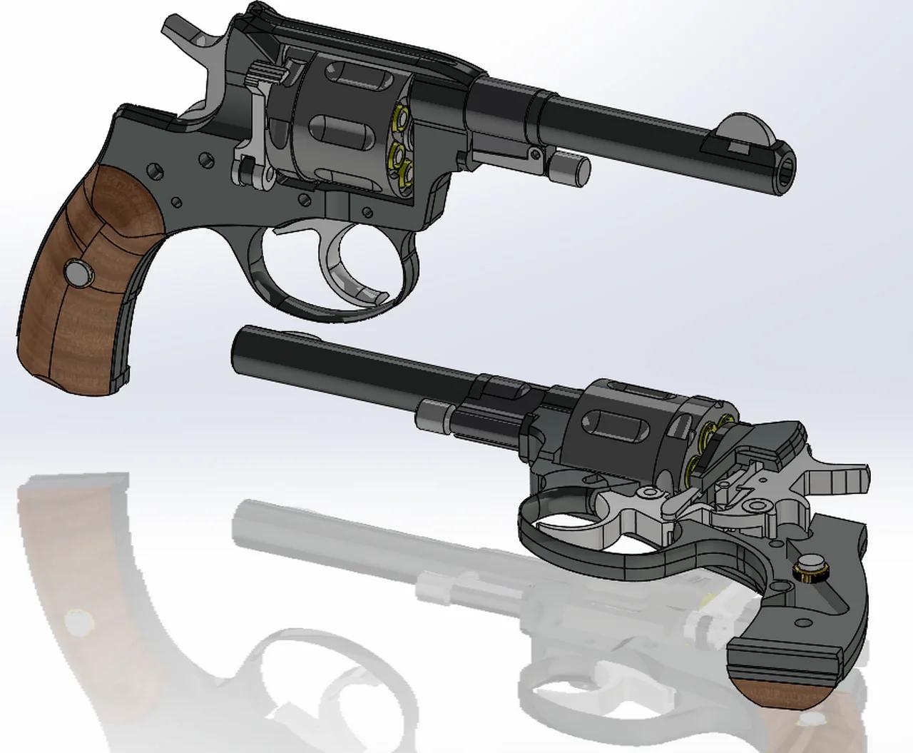 Nagant M1895 Revolver
