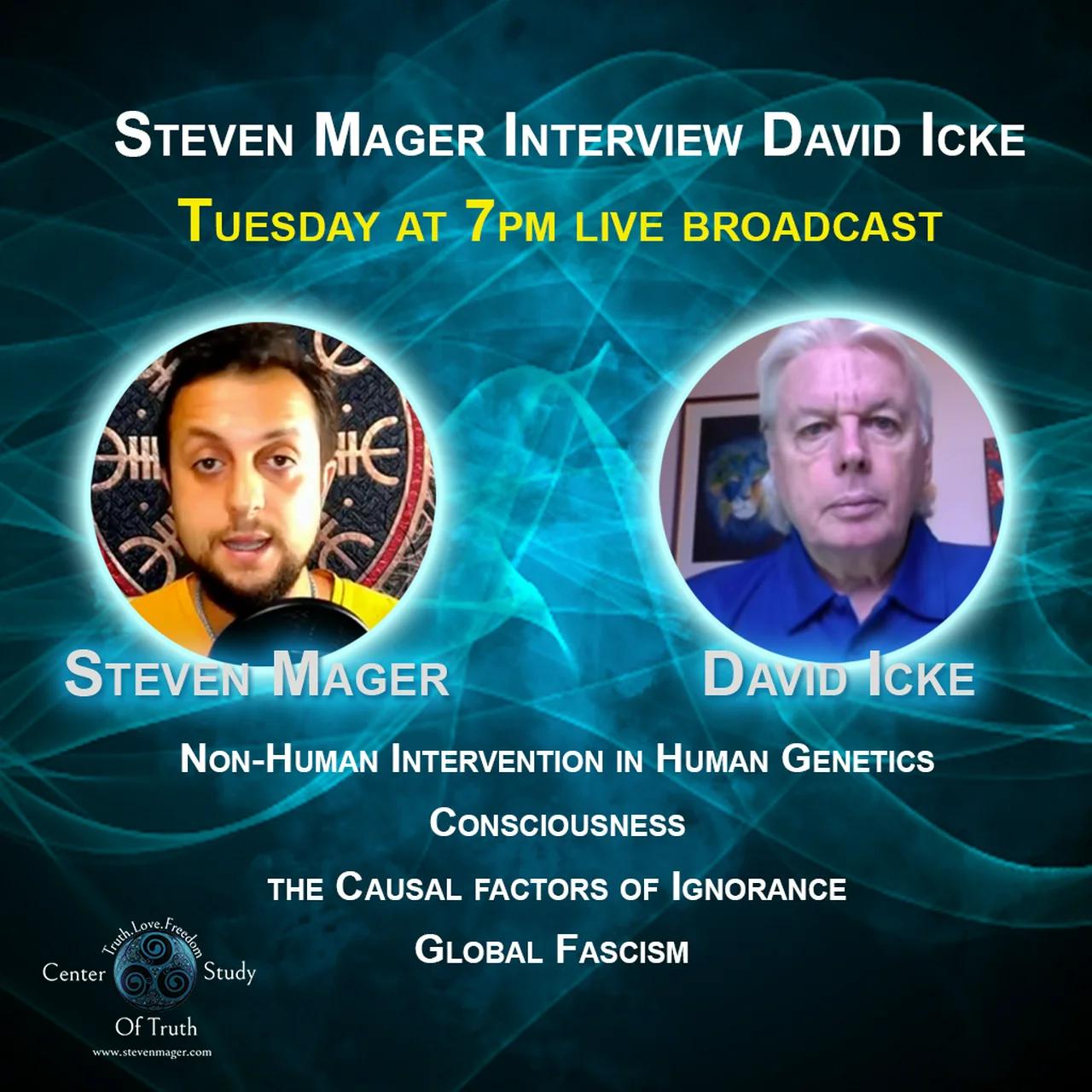 Steven Mager interview David Icke