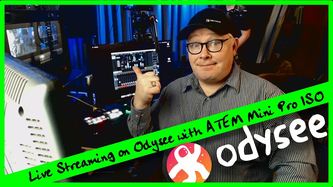 My first test of Odysee.com Livestreaming