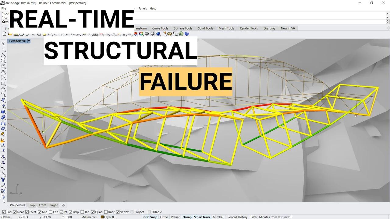 Real-time structural failure. Visualising collapse using a physics ...