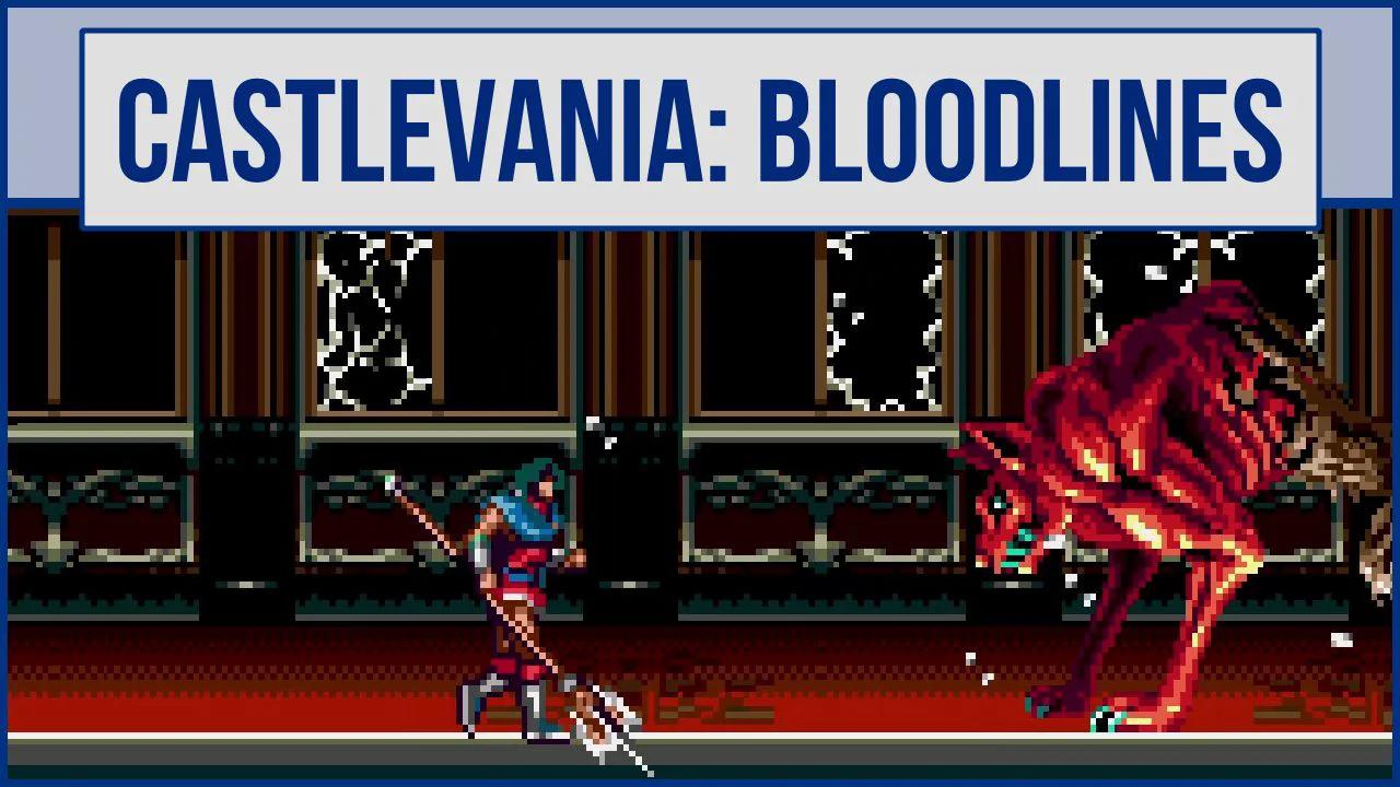 Castlevania: Bloodlines - Genesis/Mega Drive