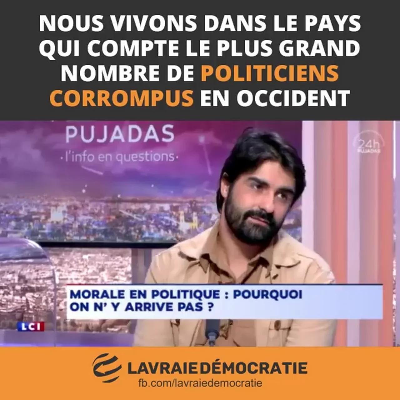 CORRUPTION POLITIQUE = NOUS VIVONS DANS LE PAYS QUI COMPTE LE PLUS ...