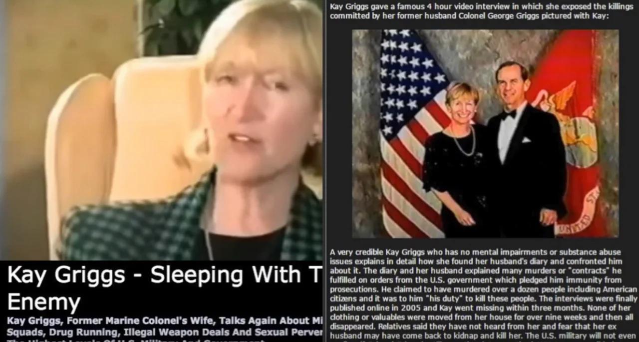 Kay Griggs Interview by Jeff Rense (2005) - Mob / Military Wife Tells ...