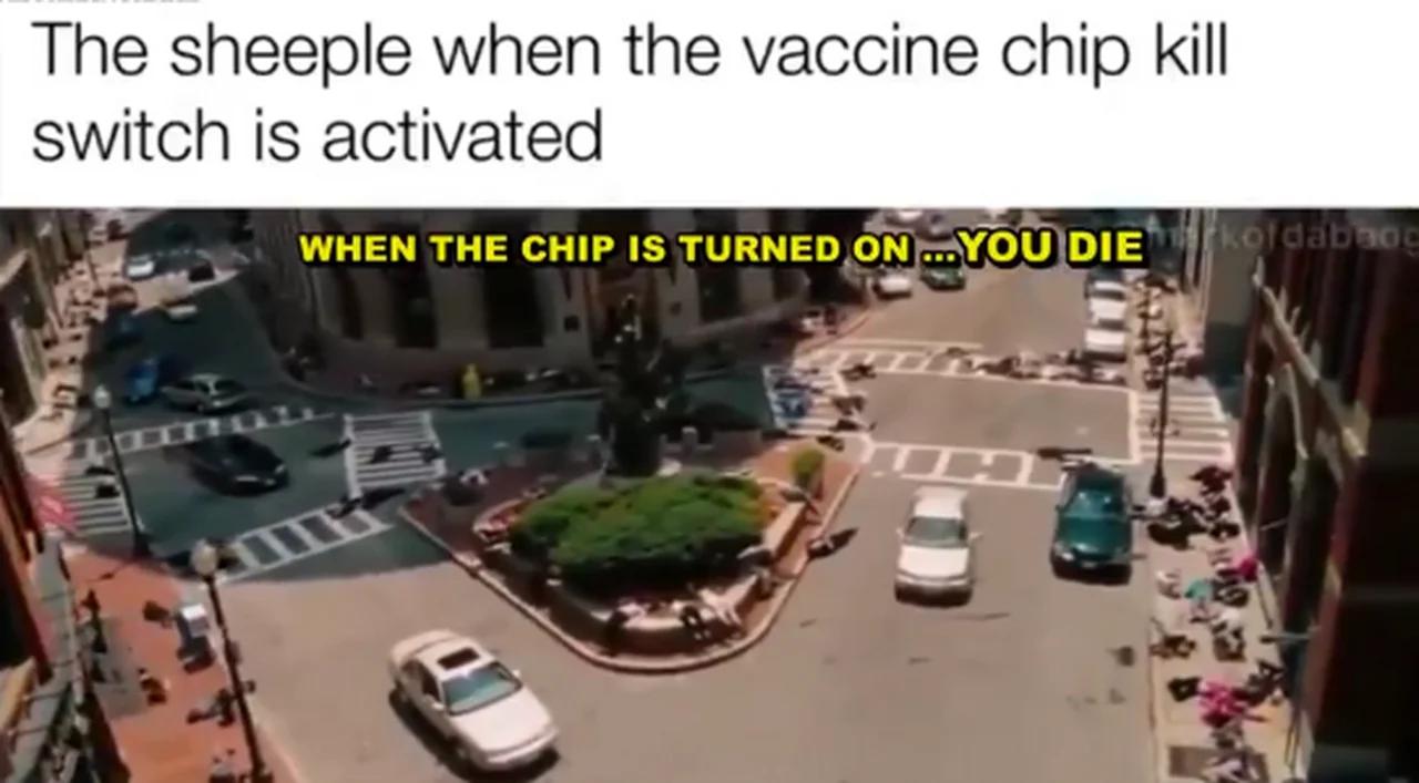 Vaccinated Are Chipped People! See What Happens When They Turn On ...