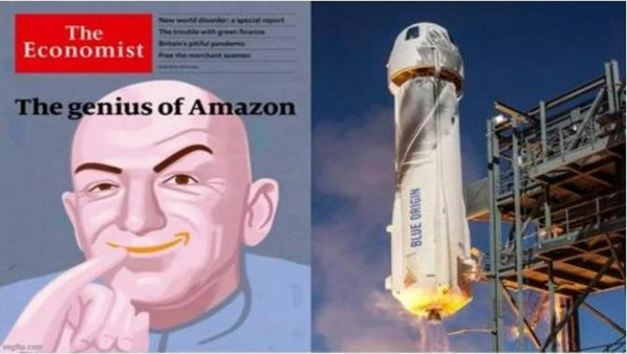 Shaking My Head Productions: Jeff Bezos aka Dr Evil Goes to Space- Made ...