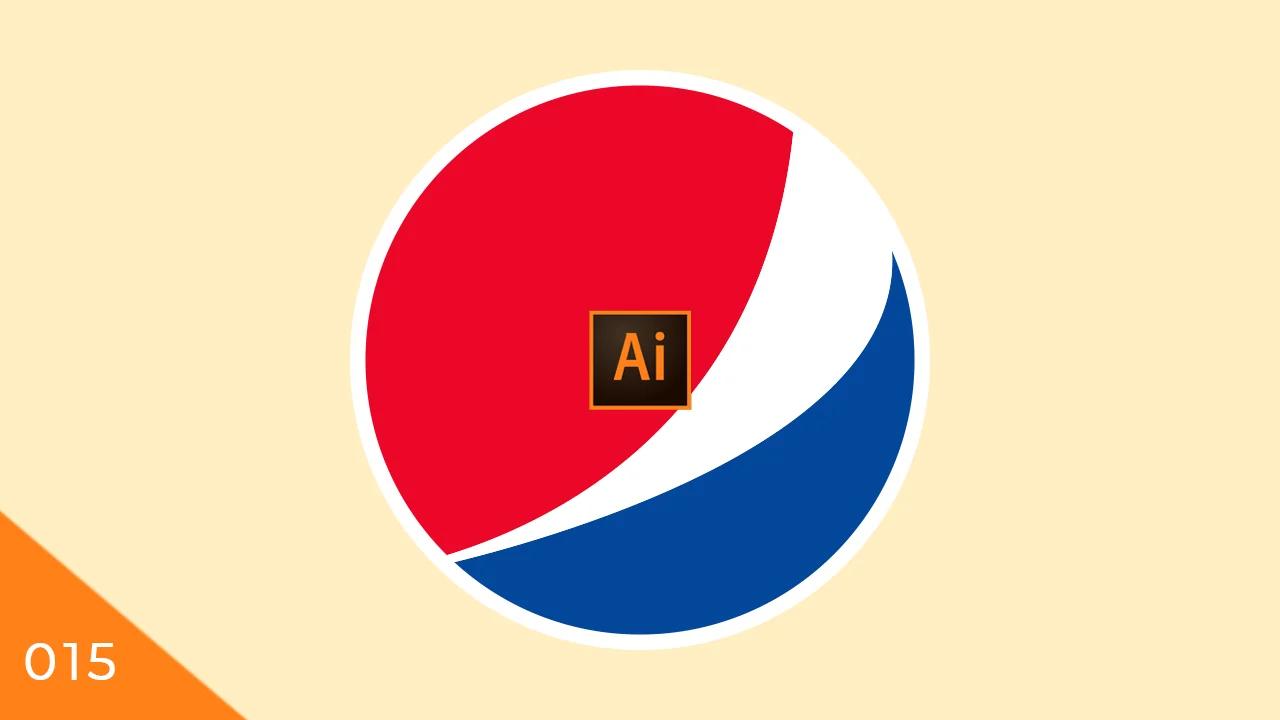 Re Create The Pepsi Logo In Illustrator