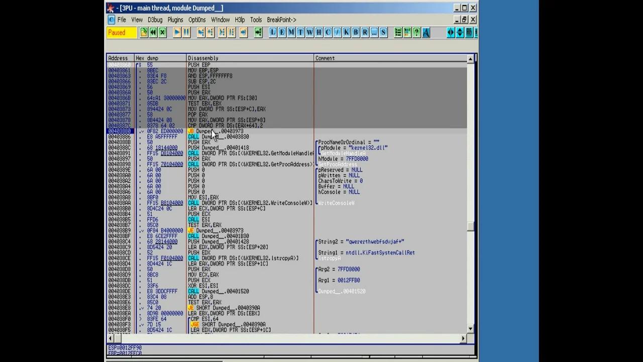 Having a look on Dyre (Malware reversing)