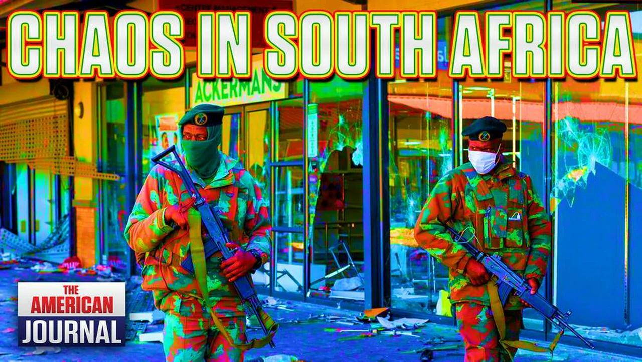 SHOCKING VIOLENCE AS SOUTH AFRICA DESCENDS INTO ANARCHY