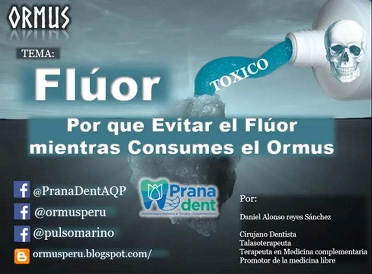 Por que Evitar el Flúor mientras consumimos Ormus