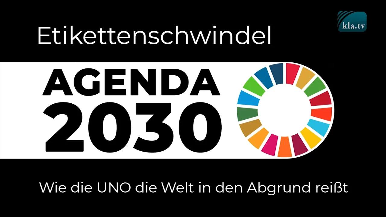 Agenda 2030 - Wie die Uno die Welt in den Abgrund reisst