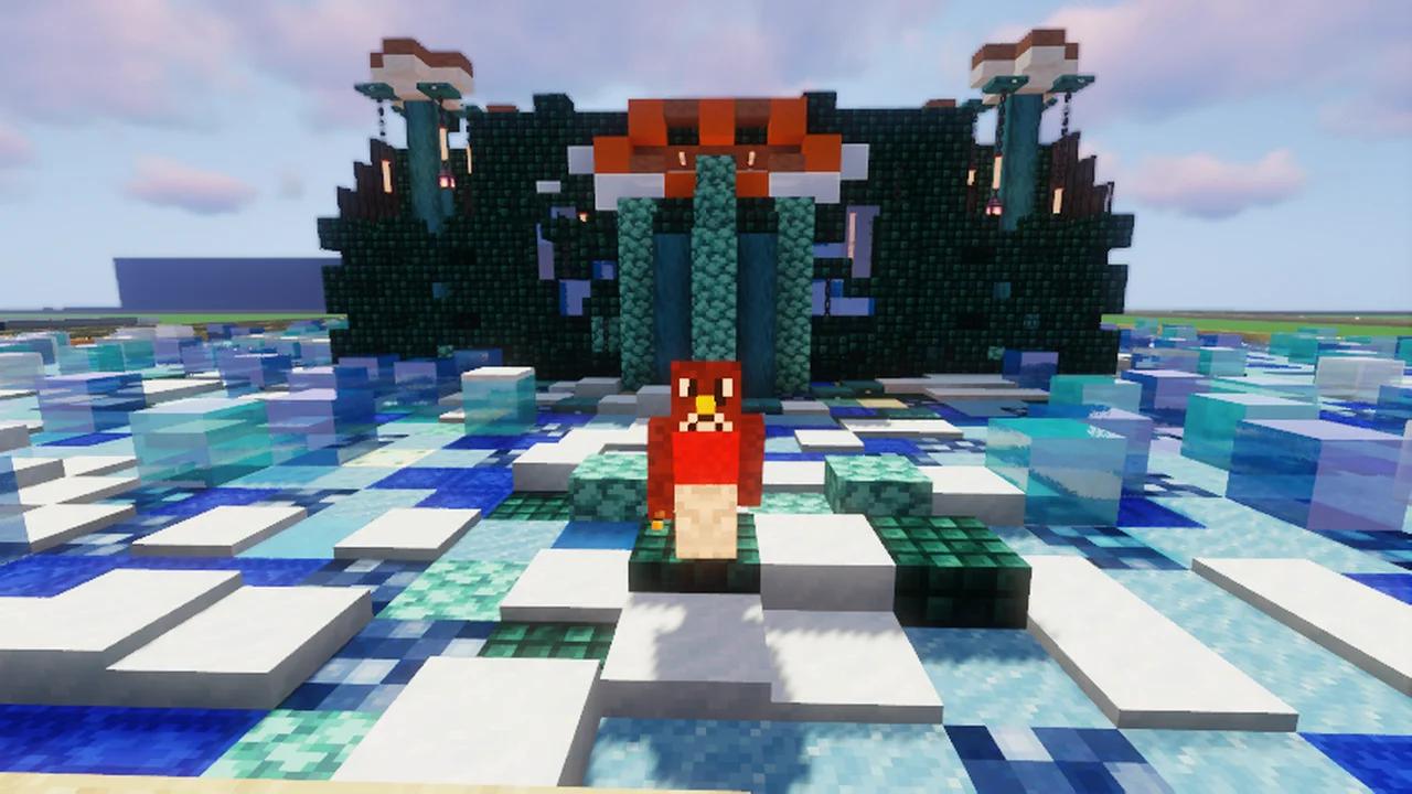 Joining Random Minecraft Servers (With Shaders)