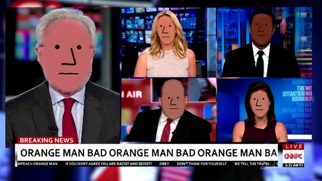 Orange Man Bad NPC