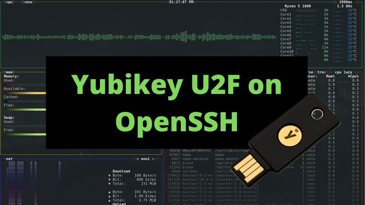 How To Use A Yubikey With Openssh