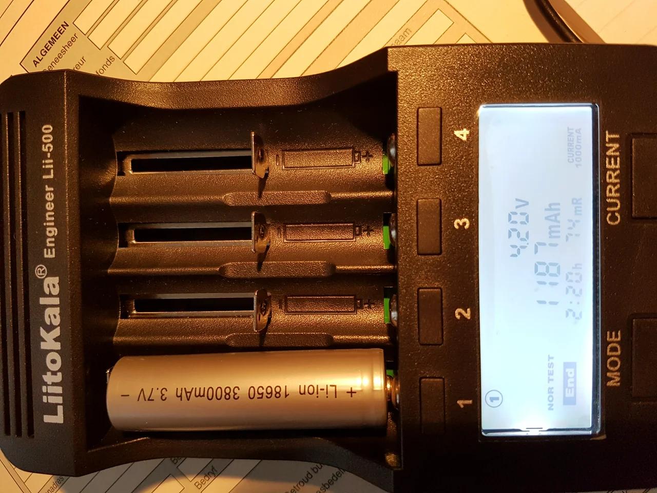 Another battery way below stated capacity