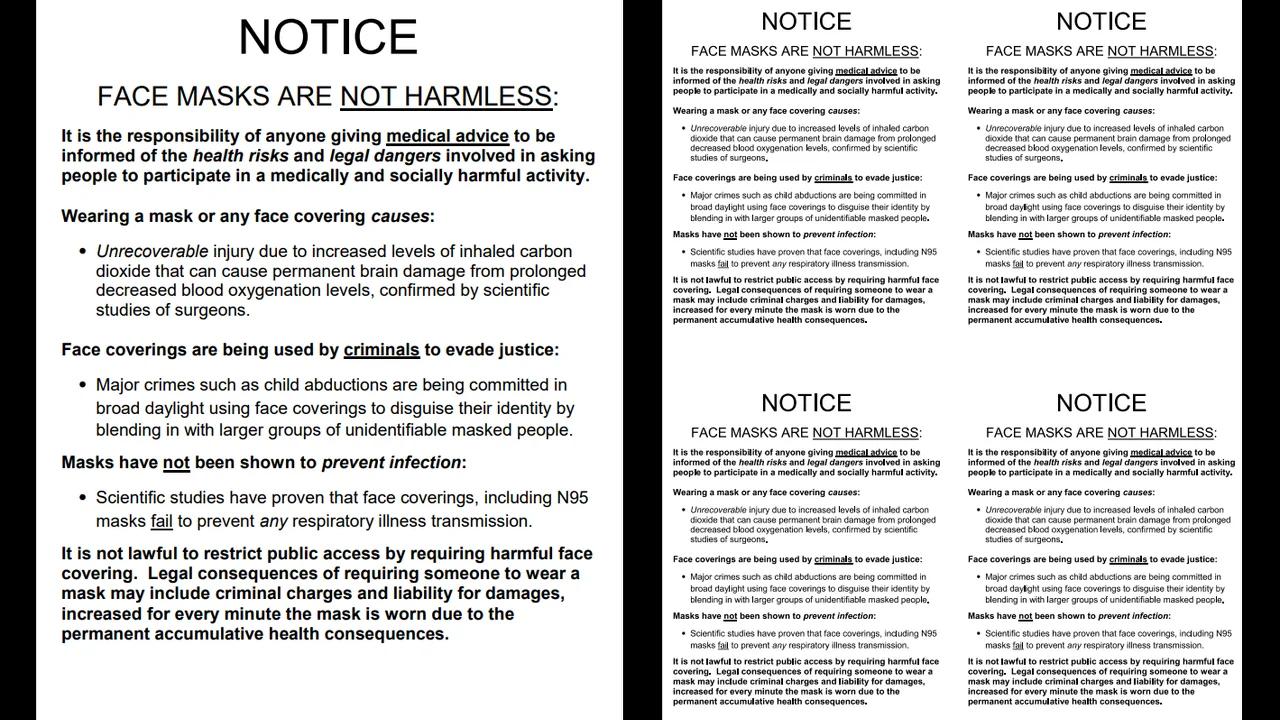 FACE MASKS ARE NOT HARMLESS - PDF