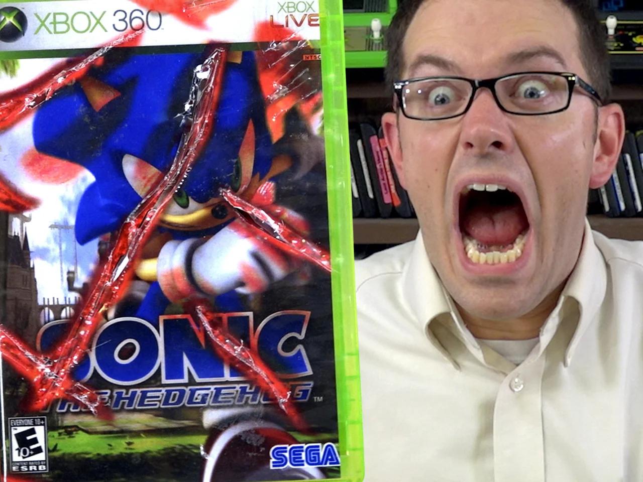 Sonic 2006 Part 2 (Xbox 360) Angry Video Game Nerd (AVGN) Episode 152