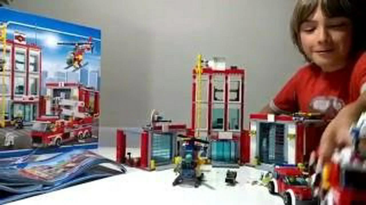LEGO 60110 Brandweer kazerne - LEGO CITY review in Nederlands