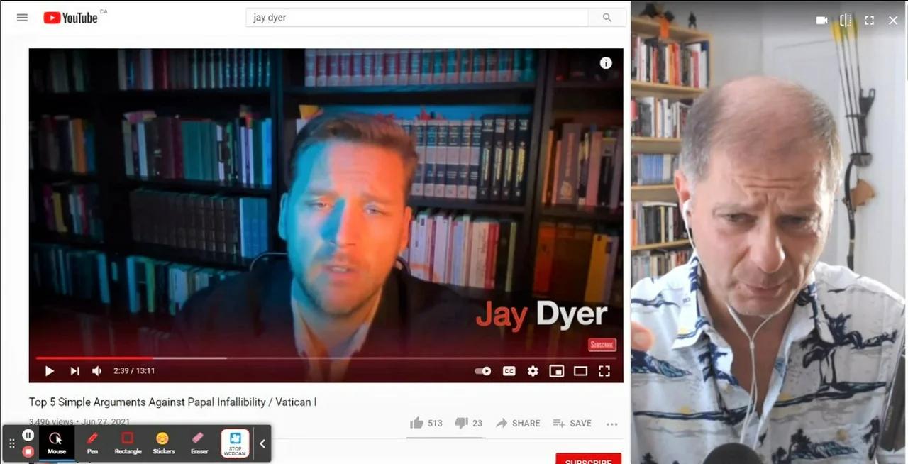 Jay Dyer's Arguments Against Papal Infallibility Rebutted
