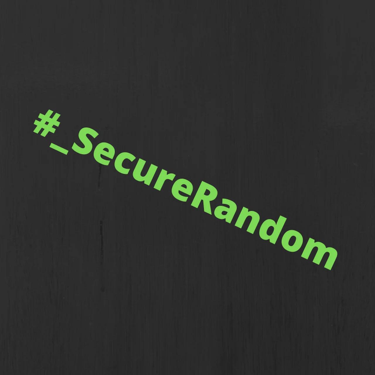 @SecureRandom