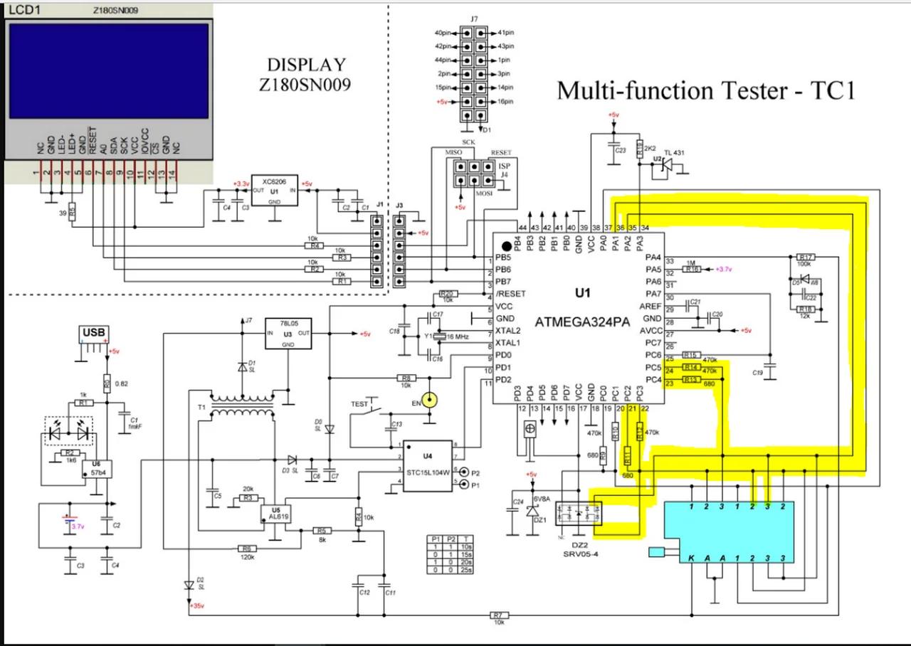 Schematics T7-TC1-T7H