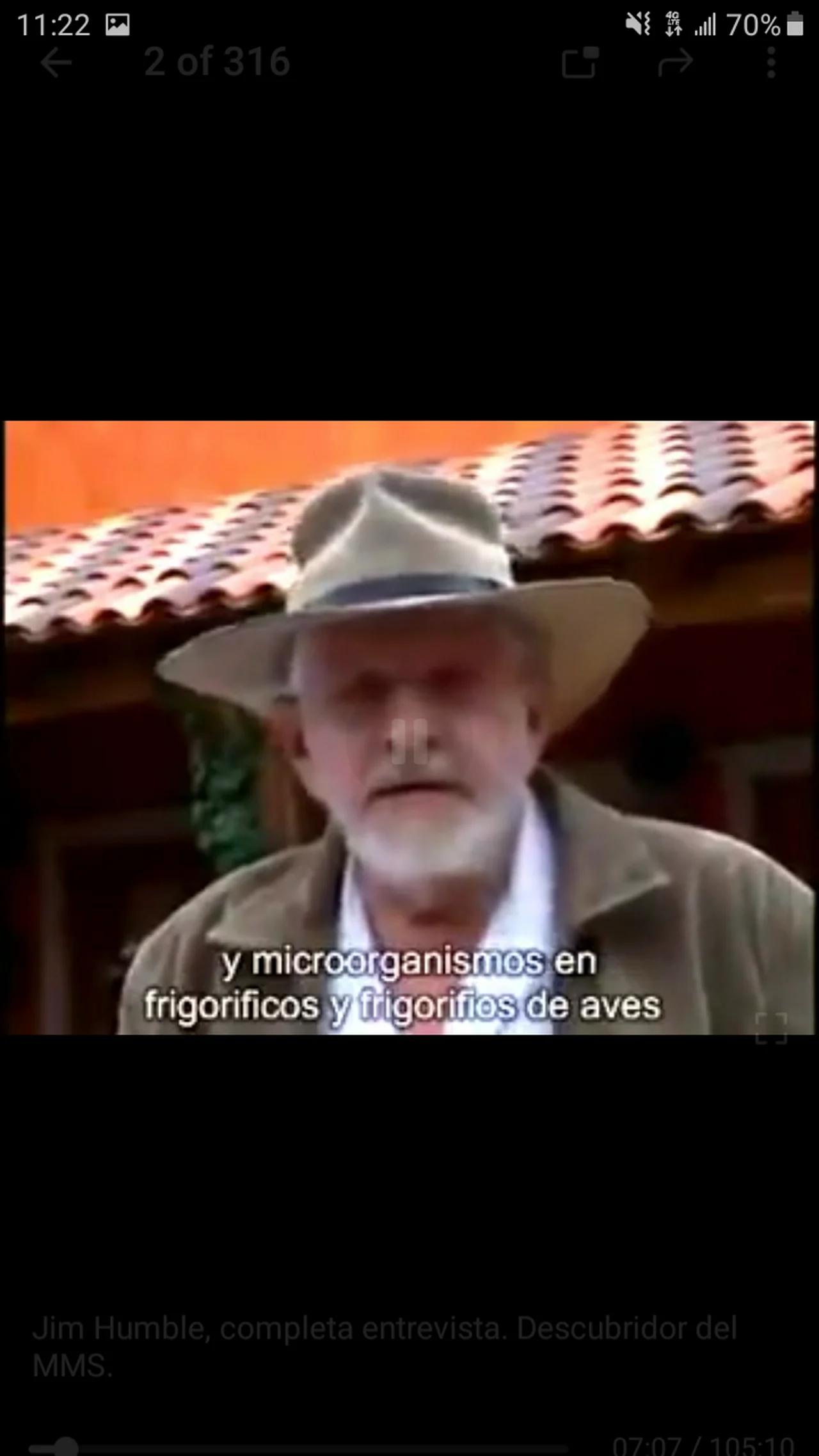 Jim Humble, entrevista Descubridor del MMS.