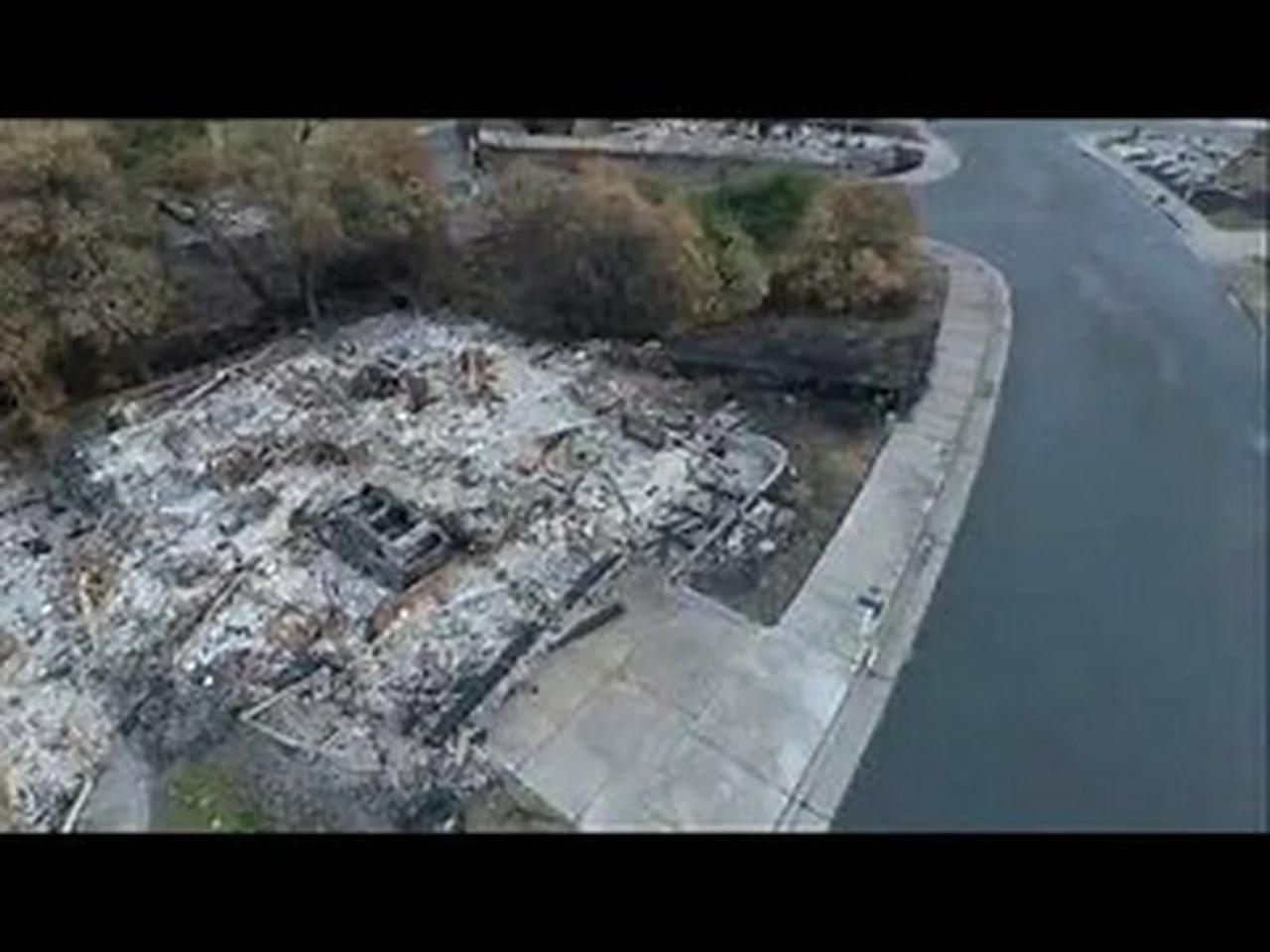 Aftermath of Directed Energey Weapons (DEW) in California "Fires"