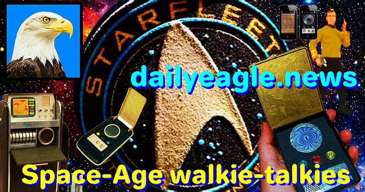 KLW Space-age Wheelbarger walkie-talkies for SHTF