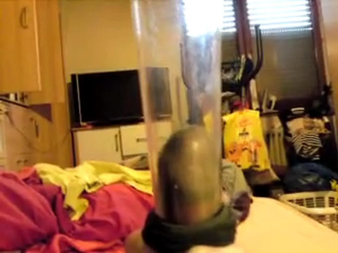 Penis vs Vacuum Sucking Orgasm Cum Contractions Amateur Solo Masturbation Male Hoover Suck Porn