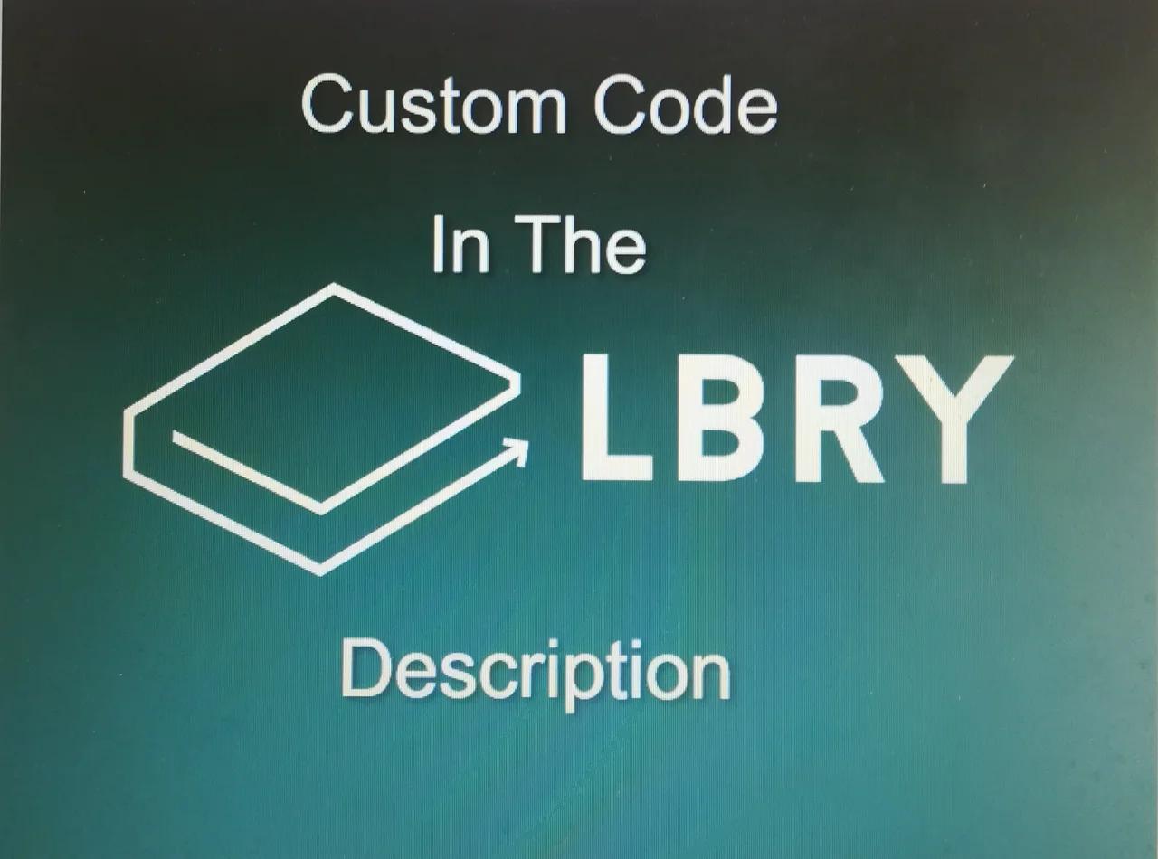 Costume code in the Description whitch give 2 LBC