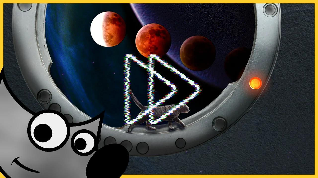 Window Into Space | GIMP Timelapse
