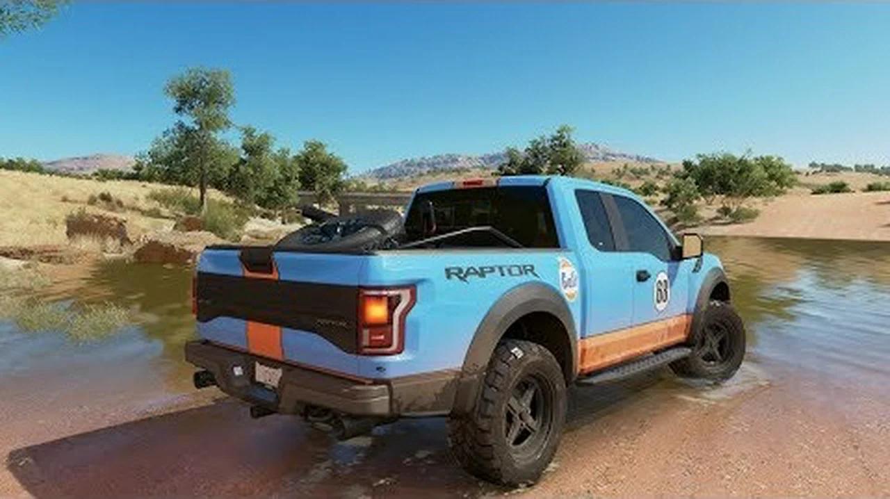 FORD F-150 RAPTOR "GULF EDITION"- OFF-ROAD - Forza Horizon 4