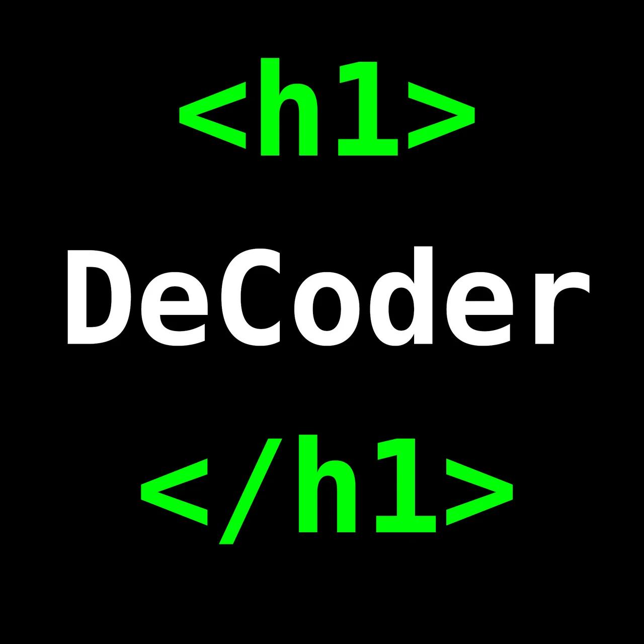 DeCoder