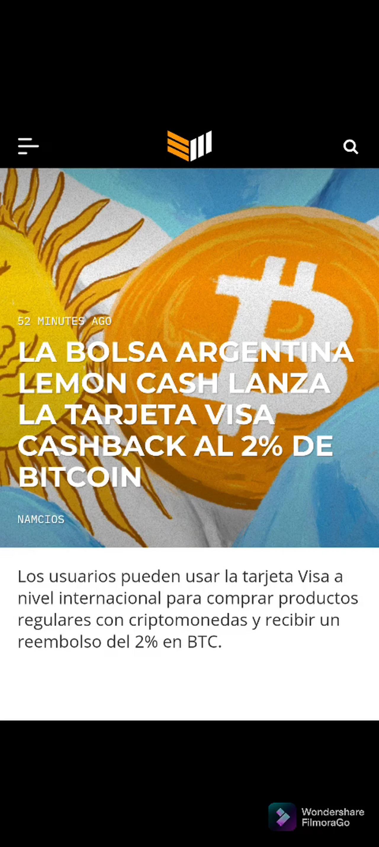 Lemon Cash Lanza Tarjeta Visa