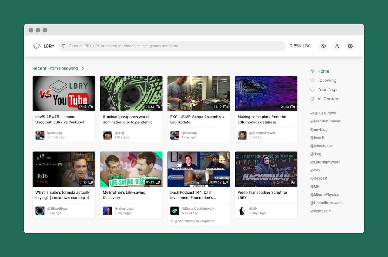 LBRTY for Windows 52.0 - Uncensored LBRY Client