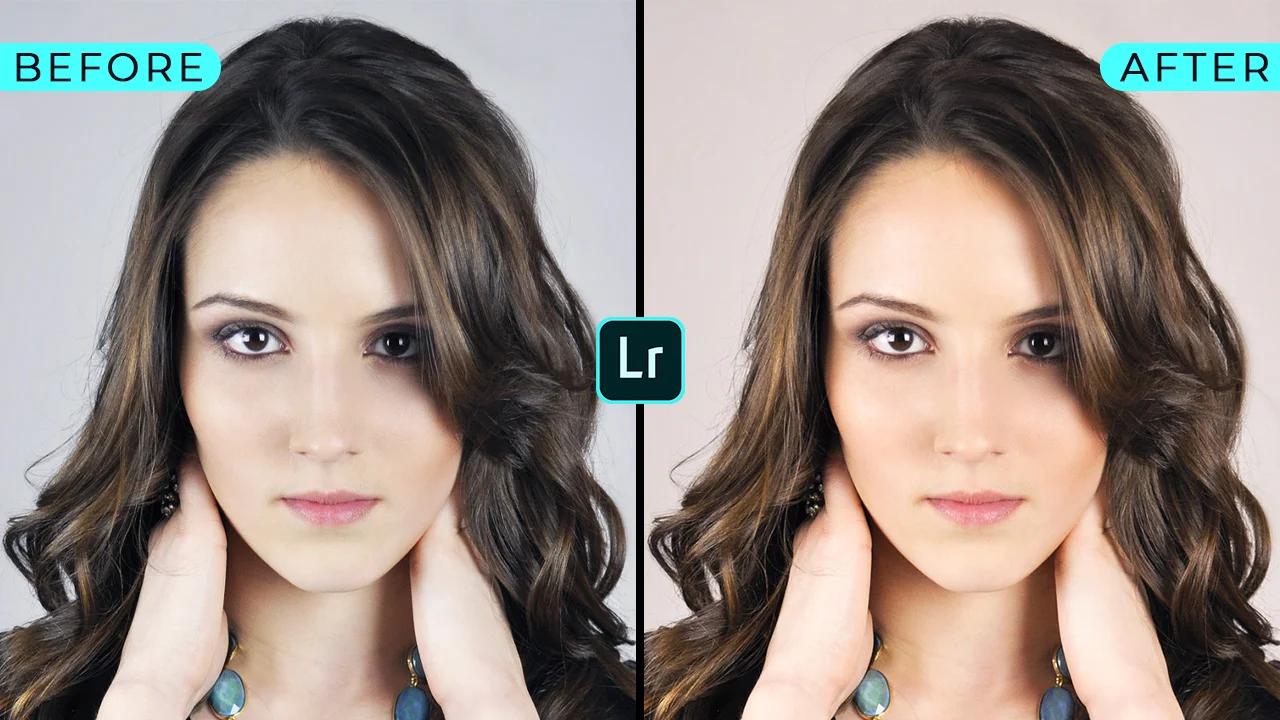 How to adjust the skin tone with Adobe Lightroom