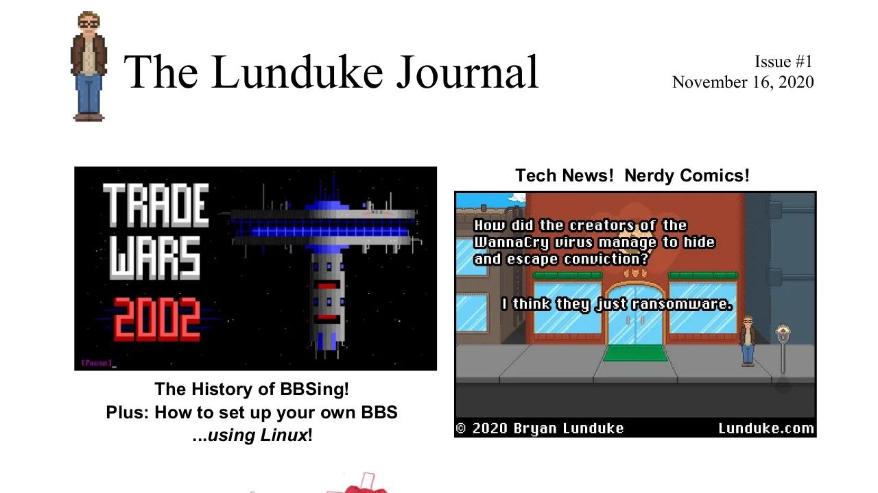 The Lunduke Journal - Issue #1