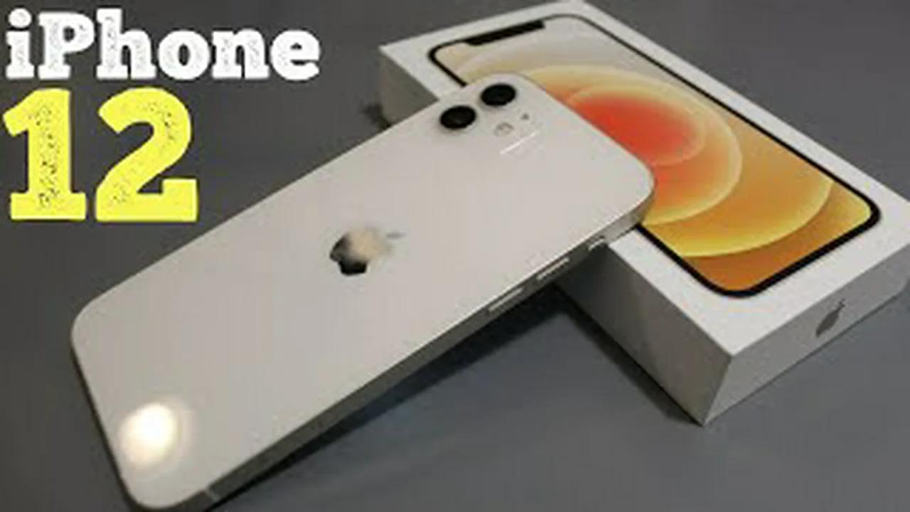 iphone 12 Unboxing WHITE