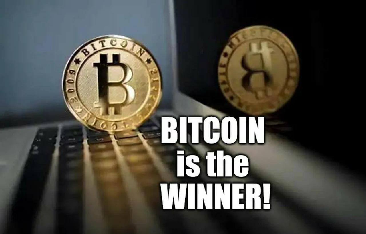 BITCOIN is the WINNER!