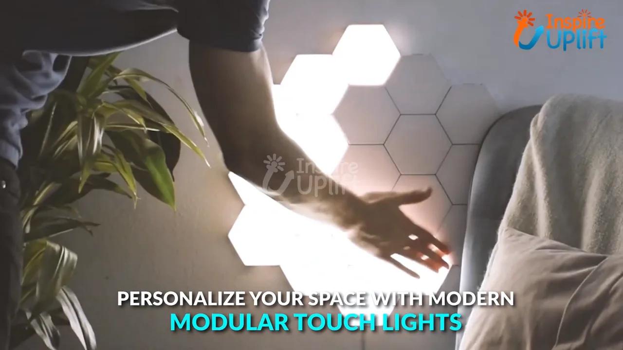 Hexagon Modular Touch Lights - Touch-Activated