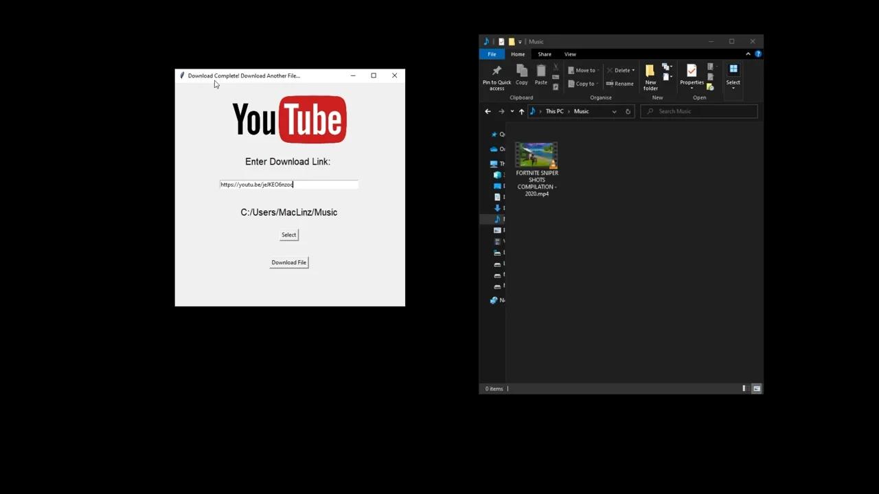 Build A YouTube Video Downloader GUI App with Python (Ultra Fast Download)