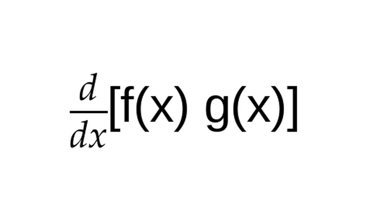 2 derivatives using product rule