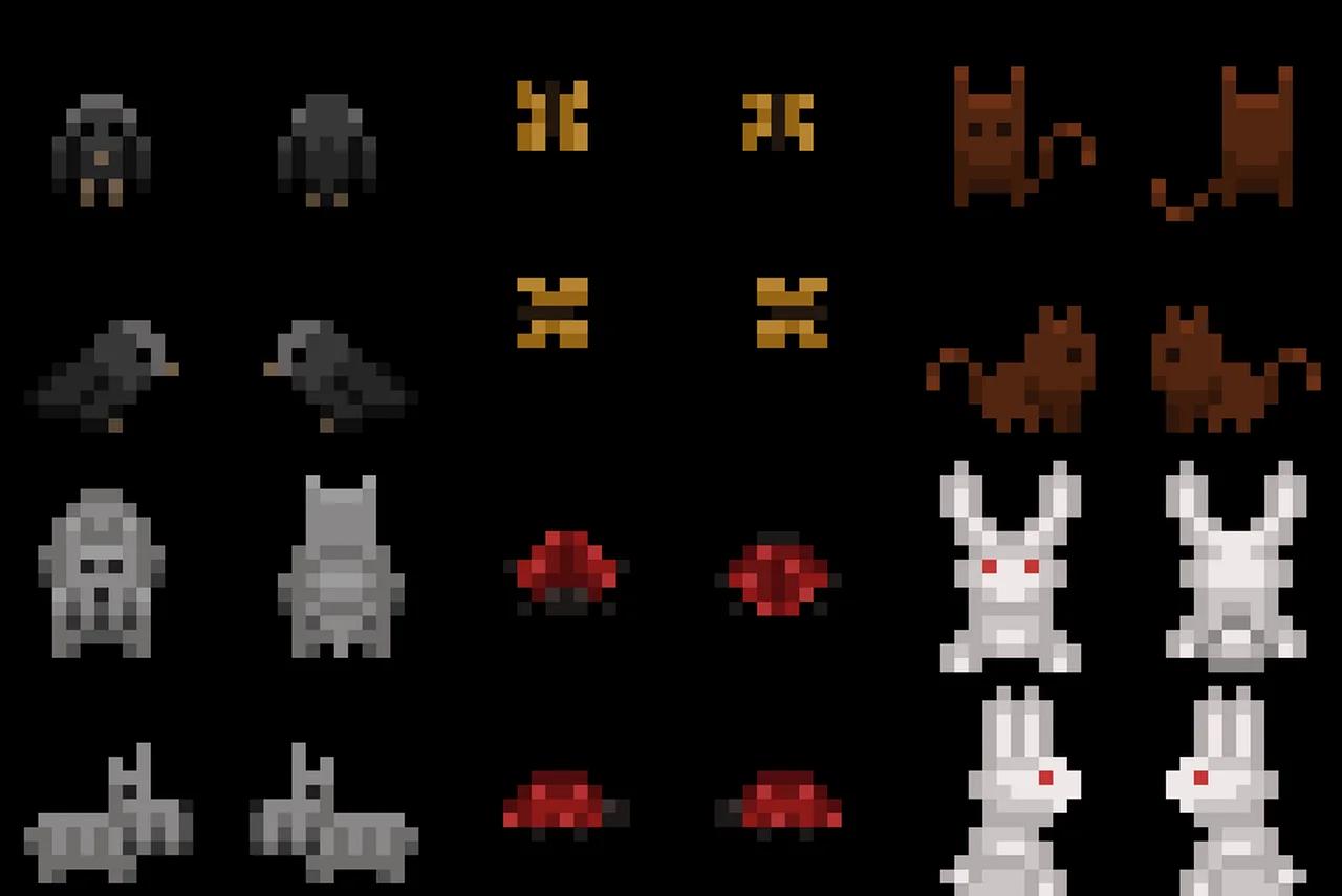 Pixel Animals (16x16)